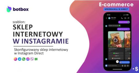 Szablon: Sklep Internetowy w Instagram - Botbox.ai